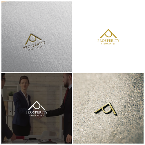 Simple with a Splash of Color: Luxury & Wealth Logo Contest | Logo ...