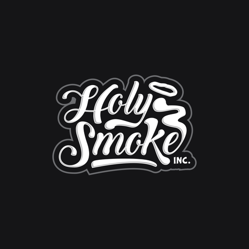 Create a unique custom logo for Holy Smoke Co. | Logo design contest