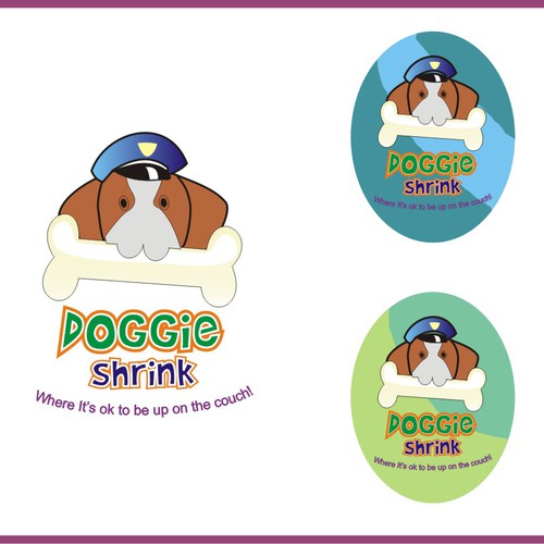 Create a fun logo to represent a dog psychologist/ dog trainer's ...