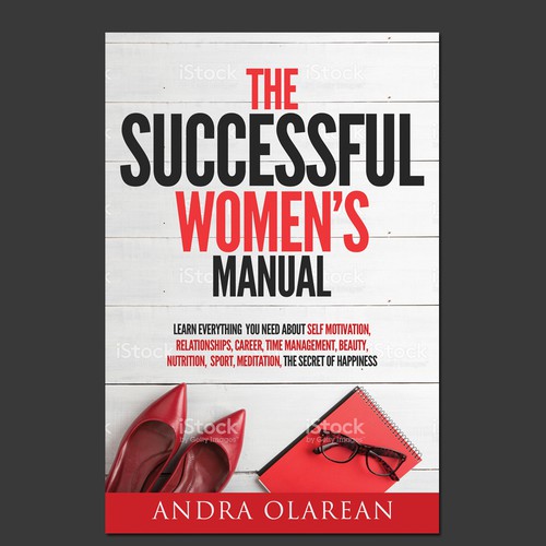 design a cover for a Personal Development book: Successful women's ...