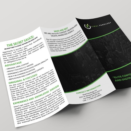 PDF Brochure For Digital Ad Agency | Brochure contest