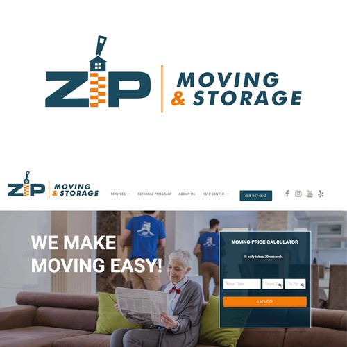Designs | Build a recognizable logo for moving company! | Logo design ...