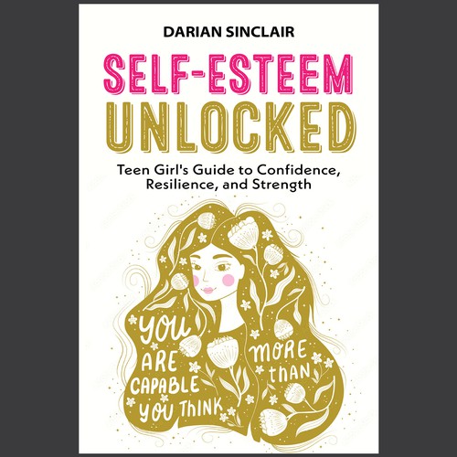 Designs | Self-Esteem Unlocked | Book cover contest