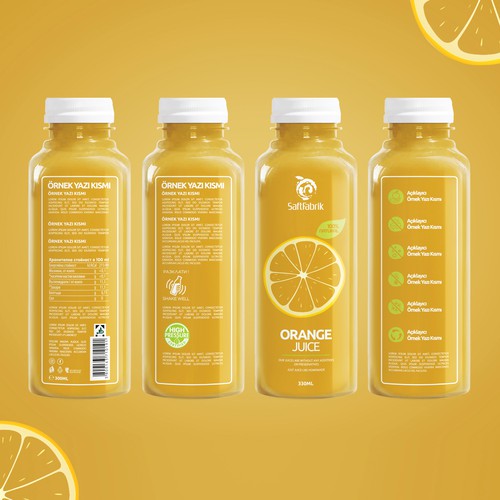 Designs | SaftFabrik Sleeve Design for 330ml PET-Bottle | Product ...