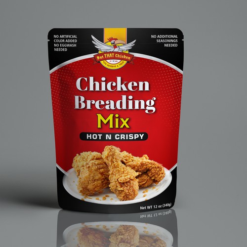 Designs | Design appetizing chicken breading mix food packaging that ...