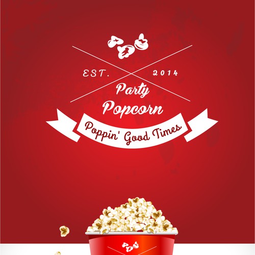 Fun Popcorn Logo! | Logo & business card contest