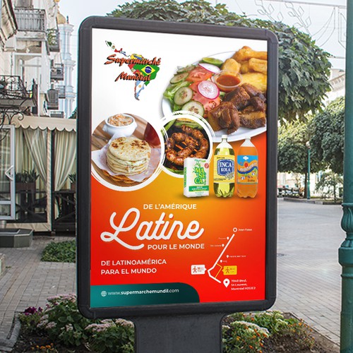 Designs | Latin American Grocery | Poster contest