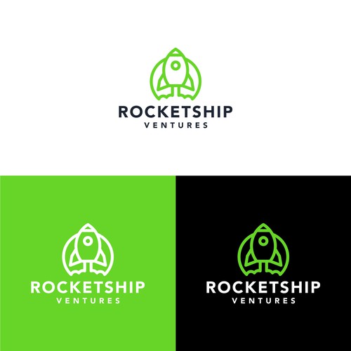 Designs | Ultra modern tech centric “Rocketship” logo | Logo design contest