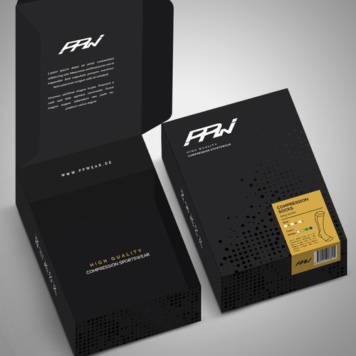 Premium eye catching product packaging and label design for sport ...