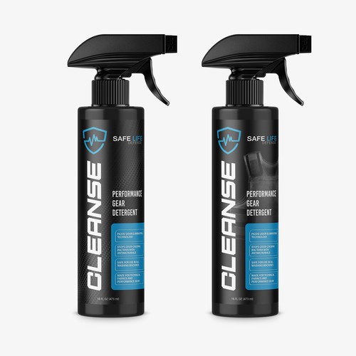 Designs | Labels for High Performance Cleaning Products made for Body ...