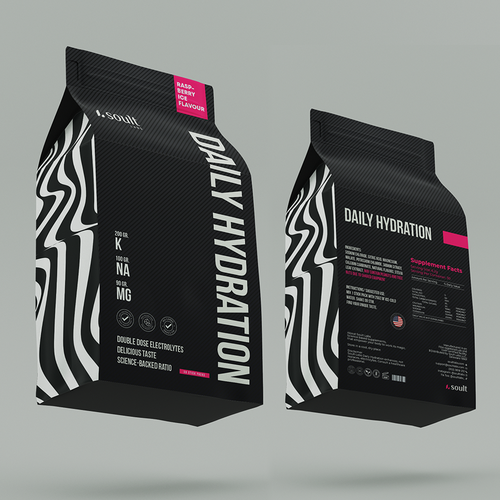 Designs | Design eye catching packaging for a premium hydration powder ...