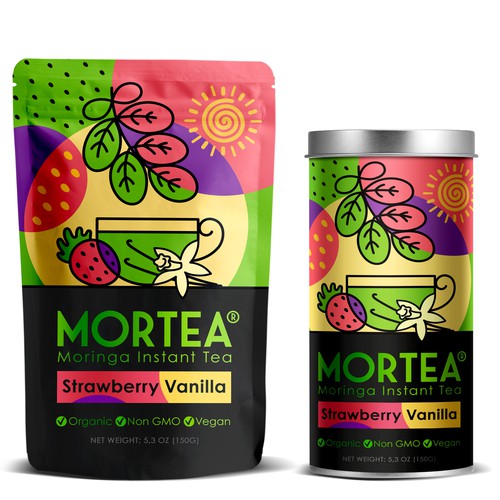 Designs | Unique Label Artwork for Moringa Tea that will Pop on the ...