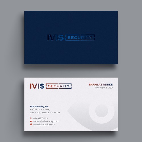 Designs | Business Card for Modern Security Company | Business card contest