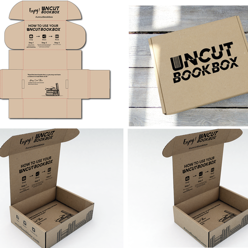Design a YA Book Subscription Box | Product packaging contest