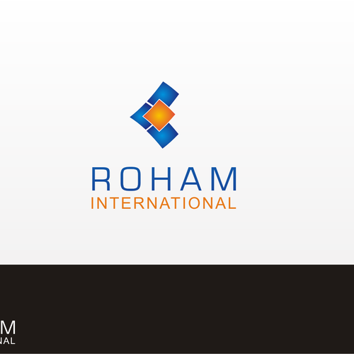 Roham International - Edgy, Creative Logo for Marketing Firm | Logo ...