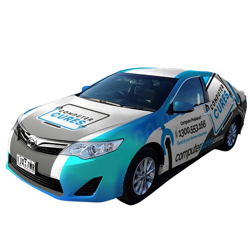 Design a world class Car Wrap for Computer Repair and IT Support ...