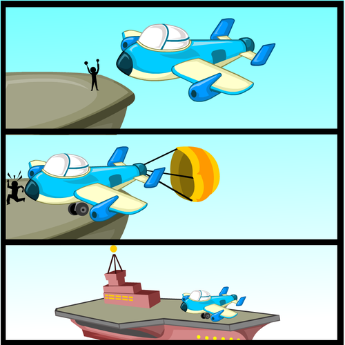 B52 Bomber Cartoon | Illustration or graphics contest