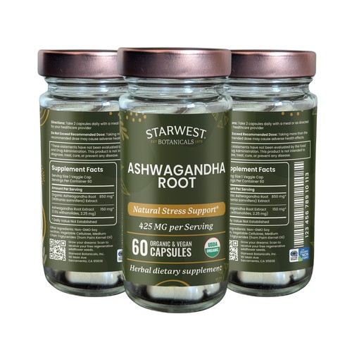 Designs | Organic Herb Capsule Label Design | Product packaging contest