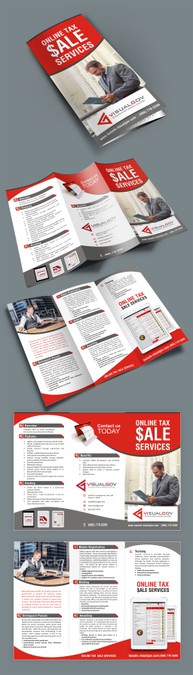 Design a VisualGov Sales Brochure using our logo and supplied text ...