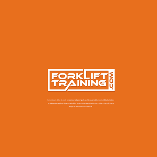Designs | New Logo for REBRANDING Forklift Training Website | Logo ...