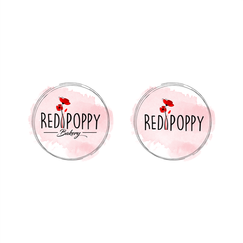 Red Poppy - Design a fun, modern logo for a bakery | Logo design contest