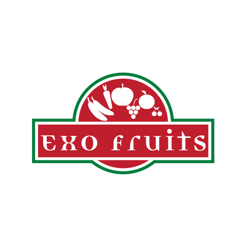 logo for Exo Fruits | Logo design contest