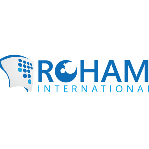 Roham International - Edgy, Creative Logo for Marketing Firm | Logo ...