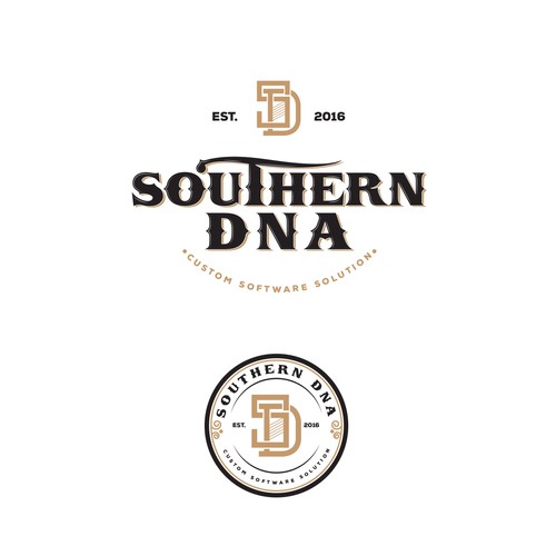 Design a vintage Southern inspired logo for Southern DNA. | Logo design ...