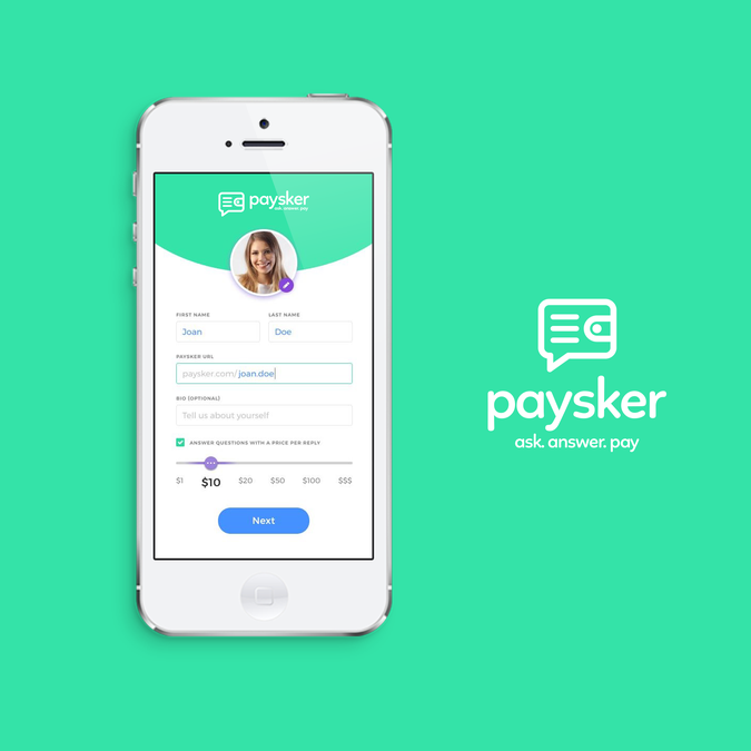 Logo for Messaging App | Logo design contest