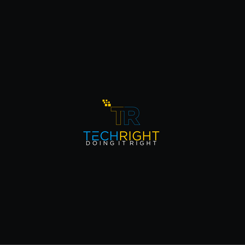 TechRight needs a smart memorable Logo | Logo design contest