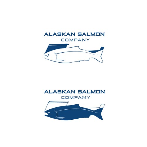 Wild Alaskan Salmon Fisherman needs a simple and clean logo | Logo ...