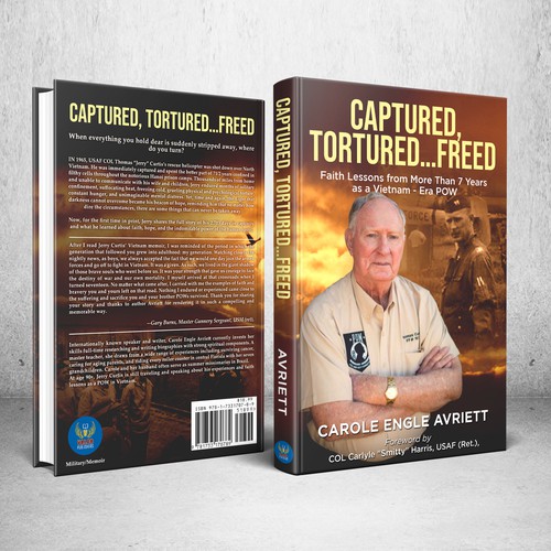 Designs | Capture, Tortured...Freed | Book cover contest