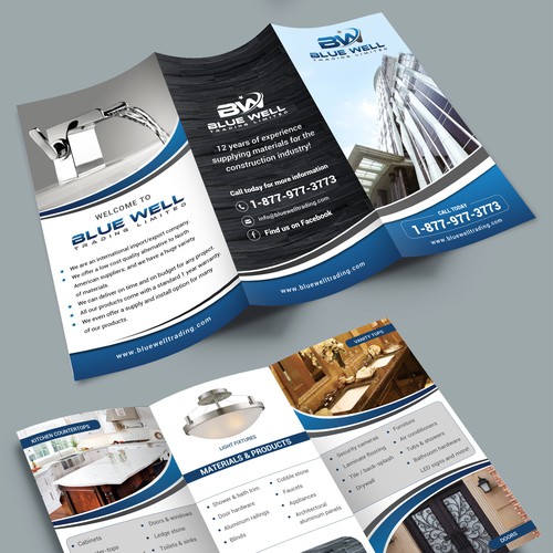 Create a professional brochure for an import/export company. | Brochure ...