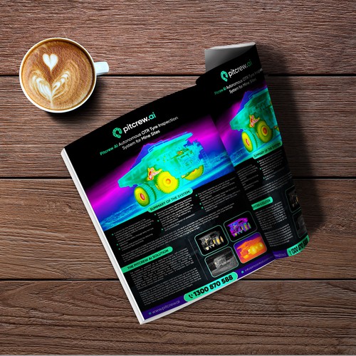 Designs | Single page print ad for mining technology product | Postcard ...