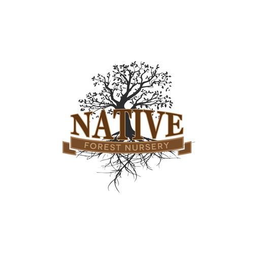 Create a forestry logo for Native Forest Nursery | Logo design contest