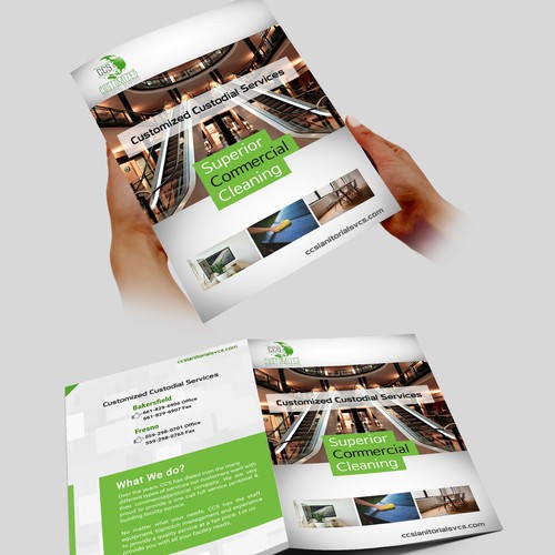 Brochure for B2B company - we sell our services to existing businesses ...