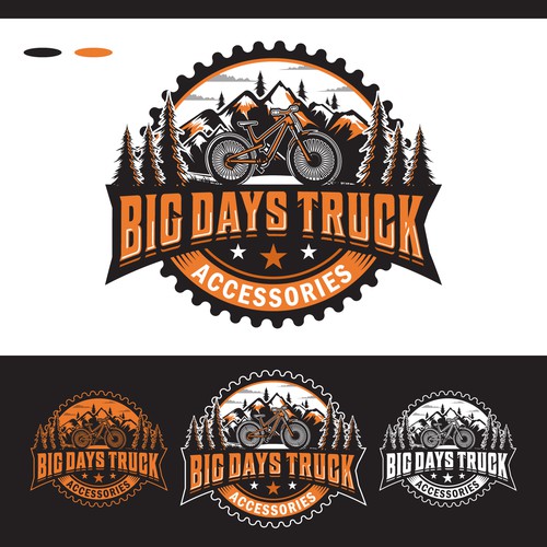 Designs | Rebrand for truck accessory company targeting mountain bikers ...