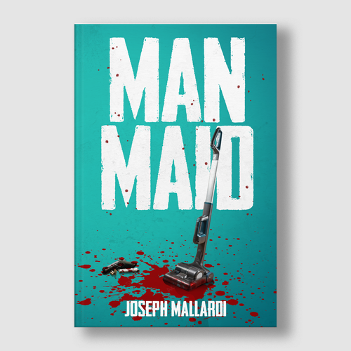 Designs | Action/comedy book cover about a maid-for-hire being hunted ...