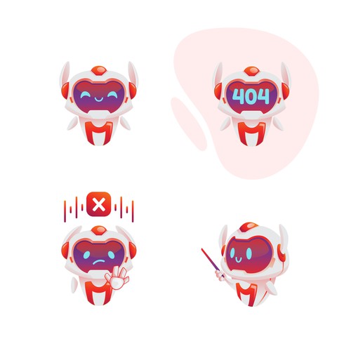 Designs | Looking for a friendly robot mascot design for our ...