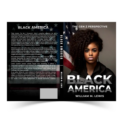 Designs | Design a book cover for my book, "Black America, The Gen Z ...