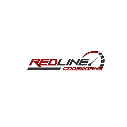 Develop a logo for Redline Codeworks with stylish rendition of ...