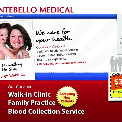 Eye Catching Advertising Insert for a Medical Clinic | Other Graphic ...