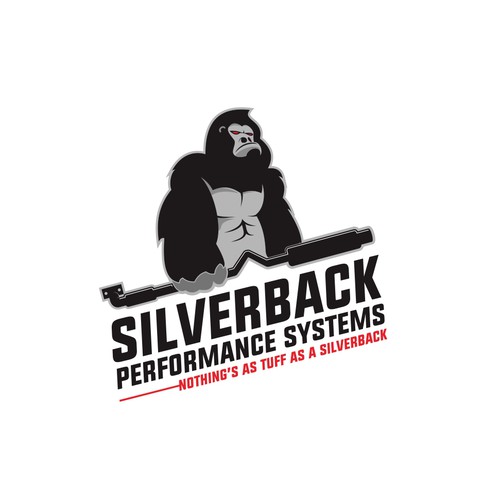 Create a good looking realistic Silverback gorilla logo | Logo design ...