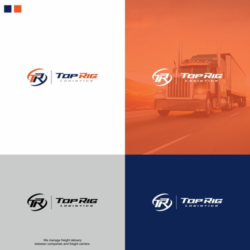 Designs | Modern Logo Image : Top Rig Logistics | Logo design contest
