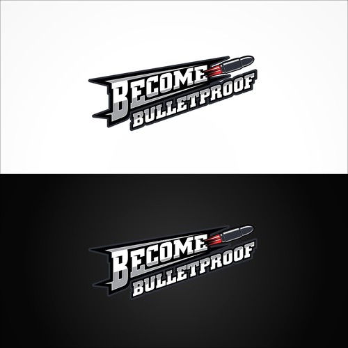 Hard hitting logo to make men feel bulletproof | Logo design contest