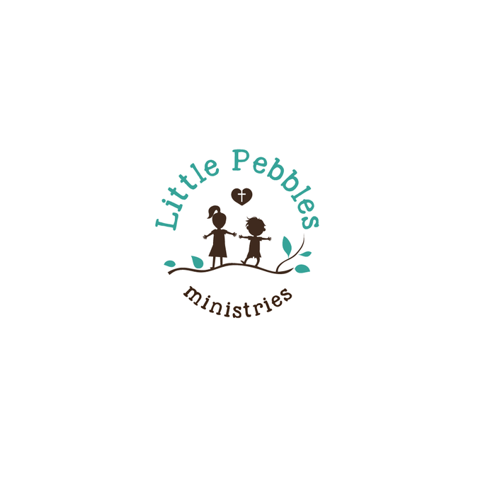 Create a logo for Little Pebbles Ministries that expreses our love for ...