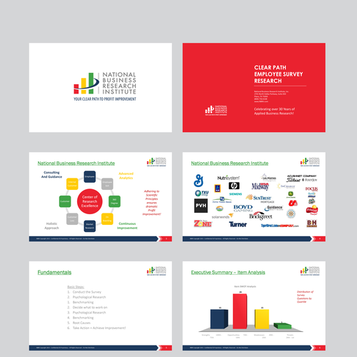 Create a compelling PPT presentation to sell research studies that ...