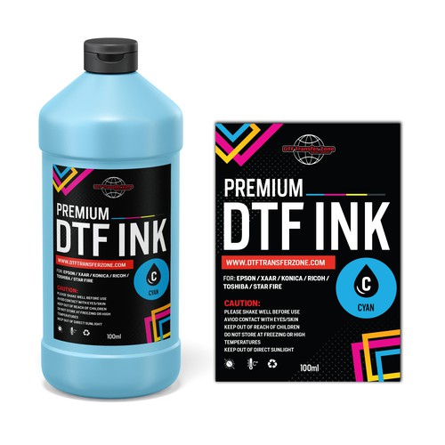 Designs | Pigment Ink Label Redesign Needed 5x7 | Product label contest