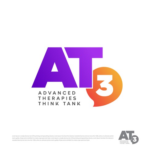 Designs | ADVANCED THERAPIES THINK TANK - AT3 Logo Design | Logo design ...