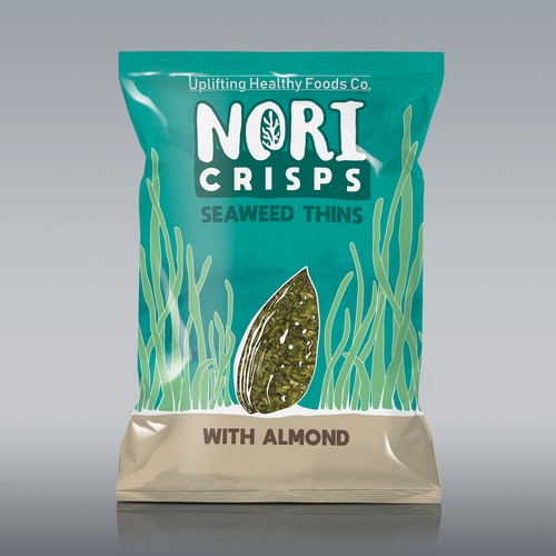 Nori Crisps with Nuts | Product packaging contest